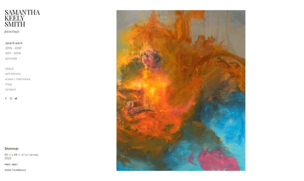 10 Artist Website Examples to Get You to the Right - Cyphon Digital